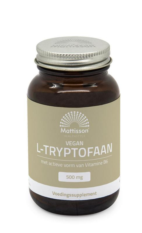L-Tryptofaan 500mg van Mattisson :60 capsules