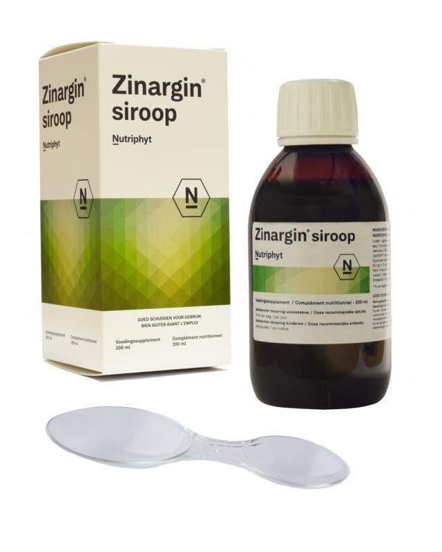 Zinargin siroop Nutriphyt (200 ml)