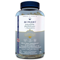 MorEPA Platinum met vitamine D3 (120softgels) van Minami Nutrition